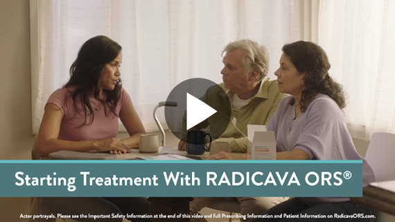 Oral Treatment for ALS Patients | RADICAVA ORS® (edaravone)